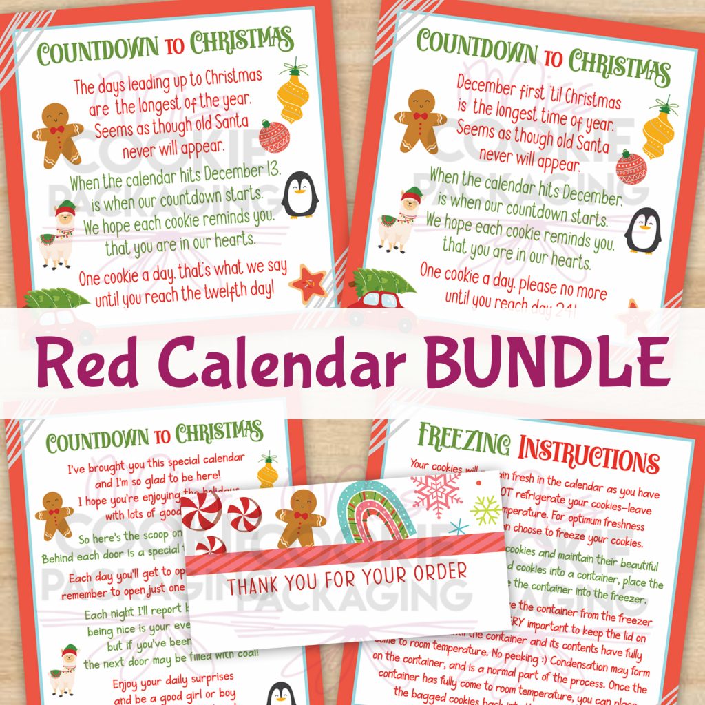 Navy Blue Bundle - 12 Day & 24 Day Advent Poem Cards, Elf Poem Card ...