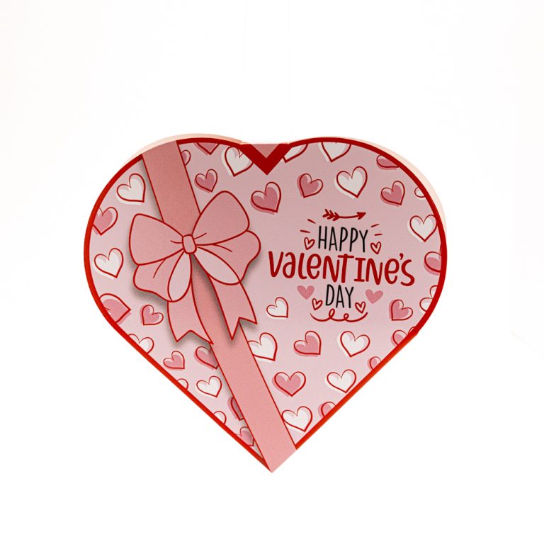 HEART Shaped Box - Valentine's Day Cookie Packaging Box - Miss Cookie ...