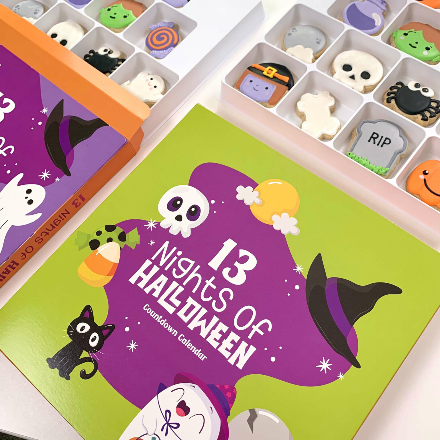 13 Nights of Halloween Countdown Calendar - Cute Version - Miss Cookie ...