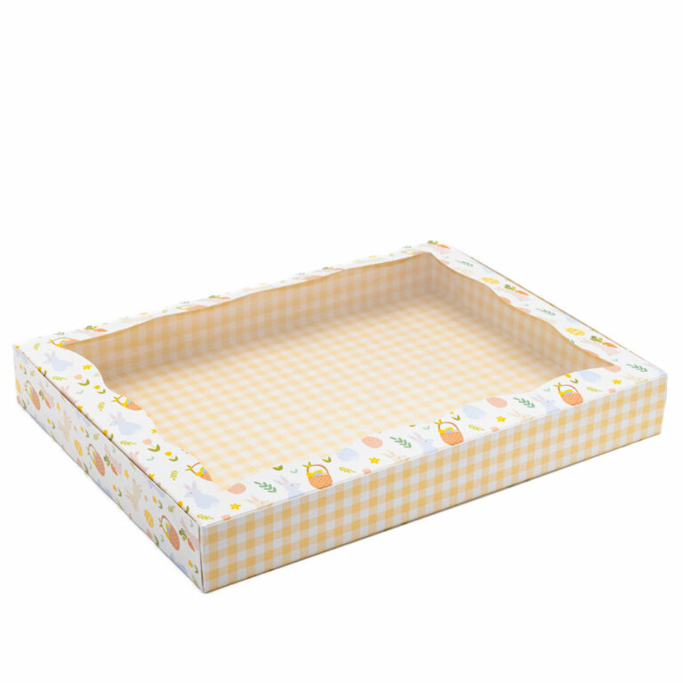 LARGE Bakery Box - Easter Pattern - 12" x 9" x 1.5" - Set of 12 - Miss ...