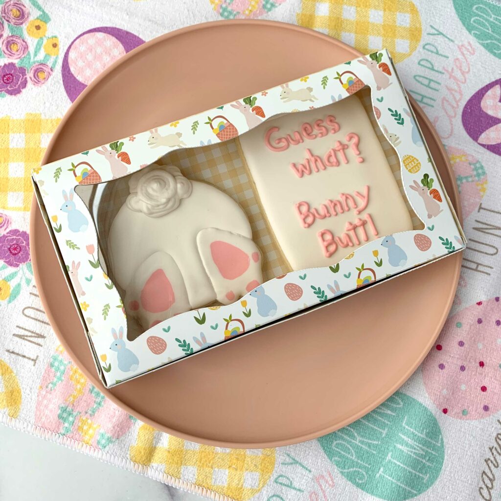 SMALL Bakery Box - Easter Pattern - 8.5” x 5” x 1.25” - Set of 12 ...