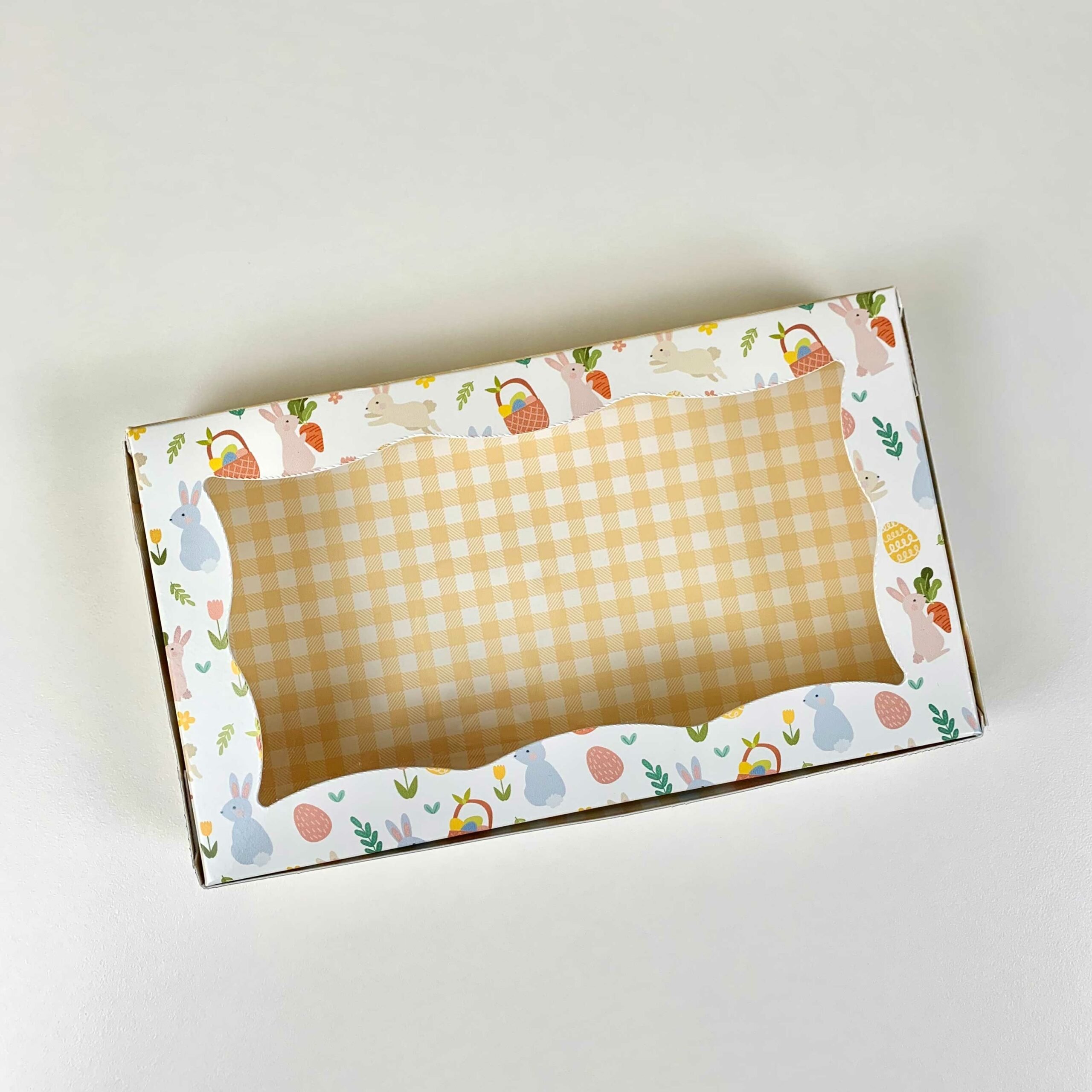 SMALL Bakery Box - Easter Pattern - 8.5” x 5” x 1.25” - Set of 12 ...