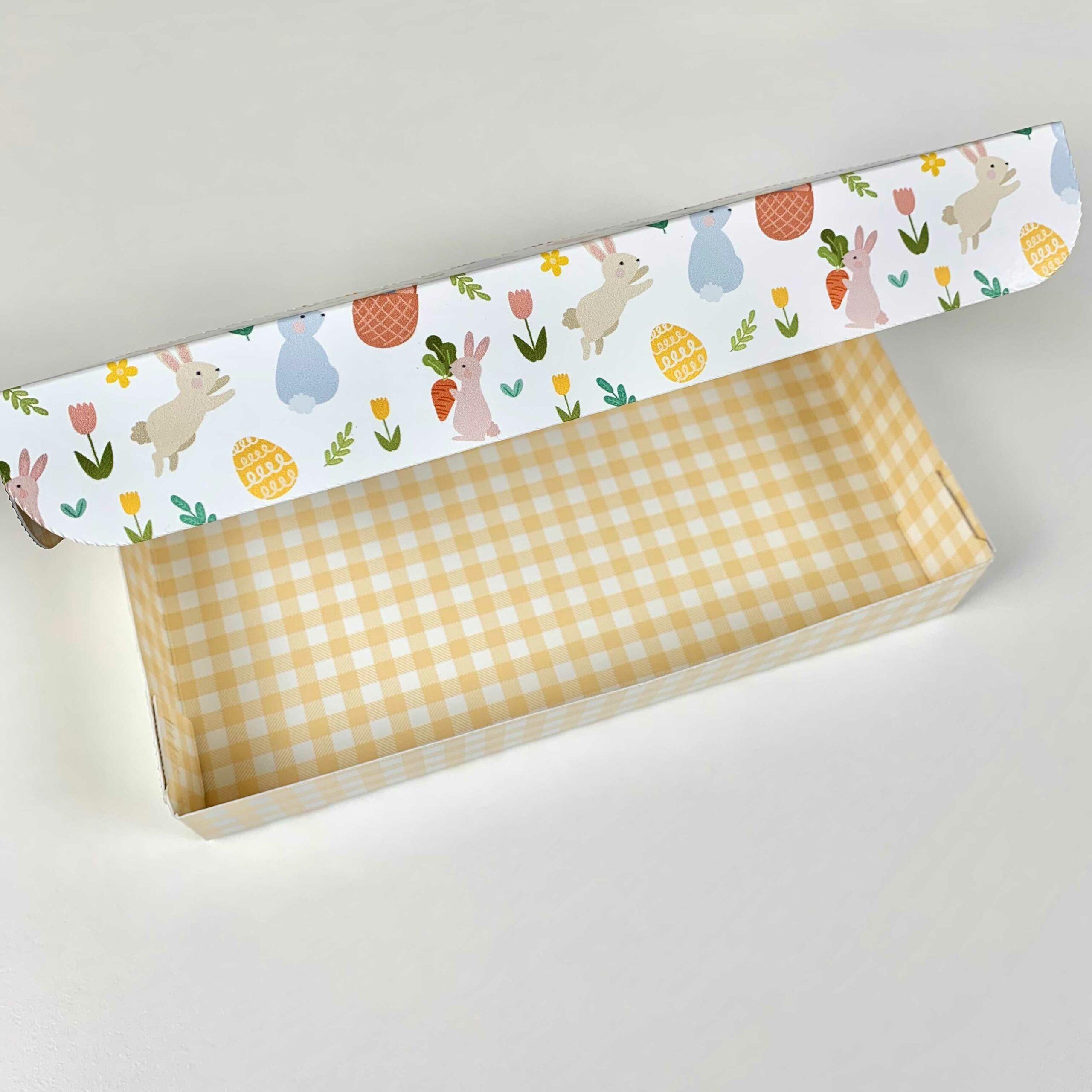 SMALL Bakery Box - Easter Pattern - 8.5” x 5” x 1.25” - Set of 12 ...