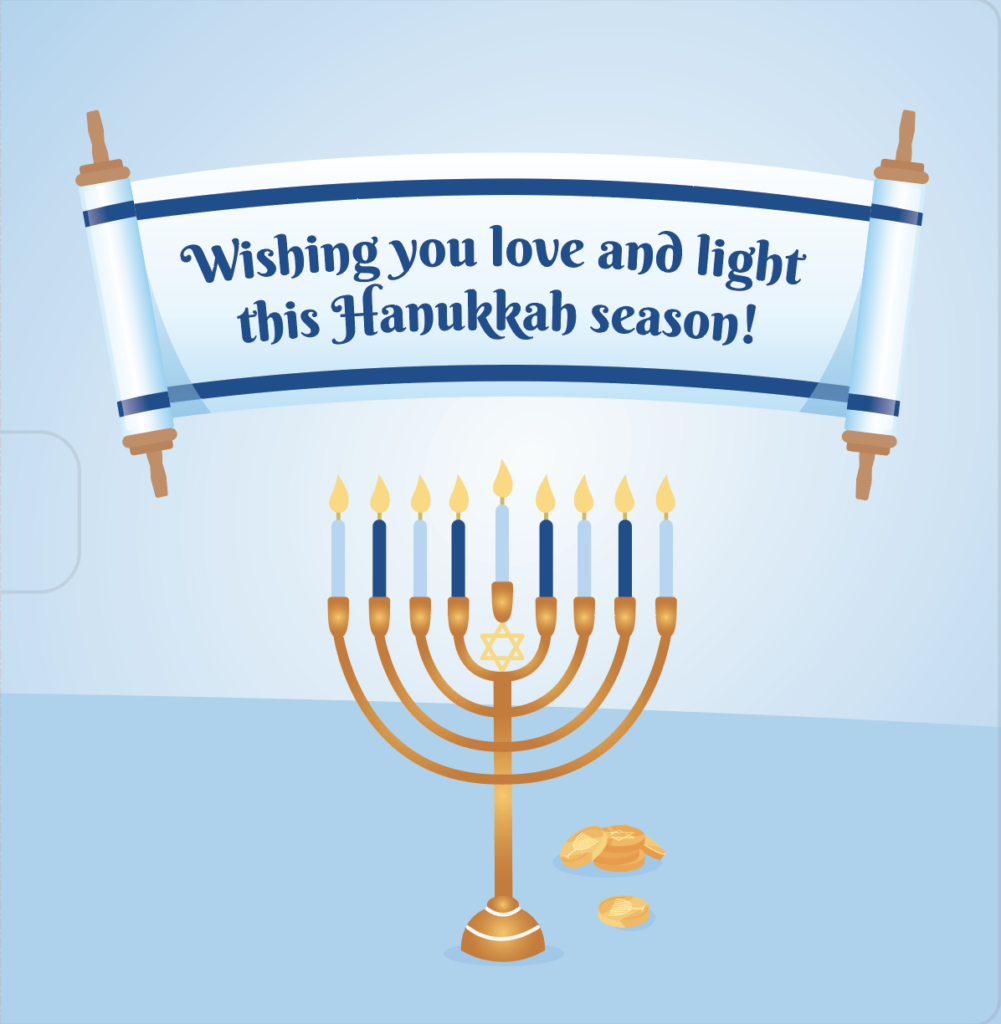 Let's Celebrate Hanukkah Calendar - 8 Day Hanukkah Cookie Calendar ...