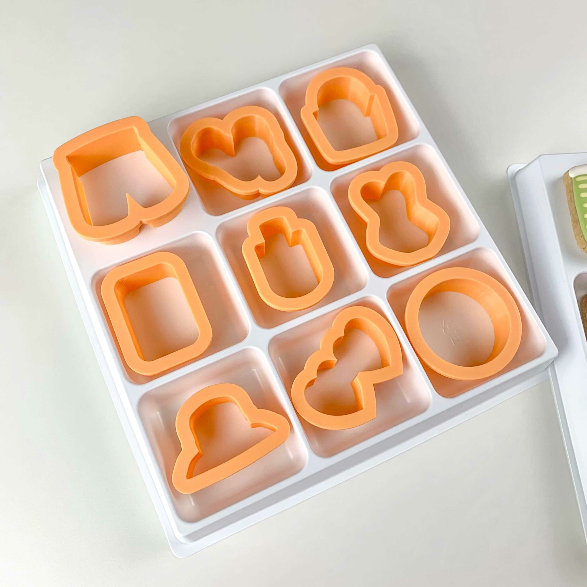 Summer/TEACHER - Mini Cookie Cutter Set of (9) 2” Cookie Cutters - Miss ...