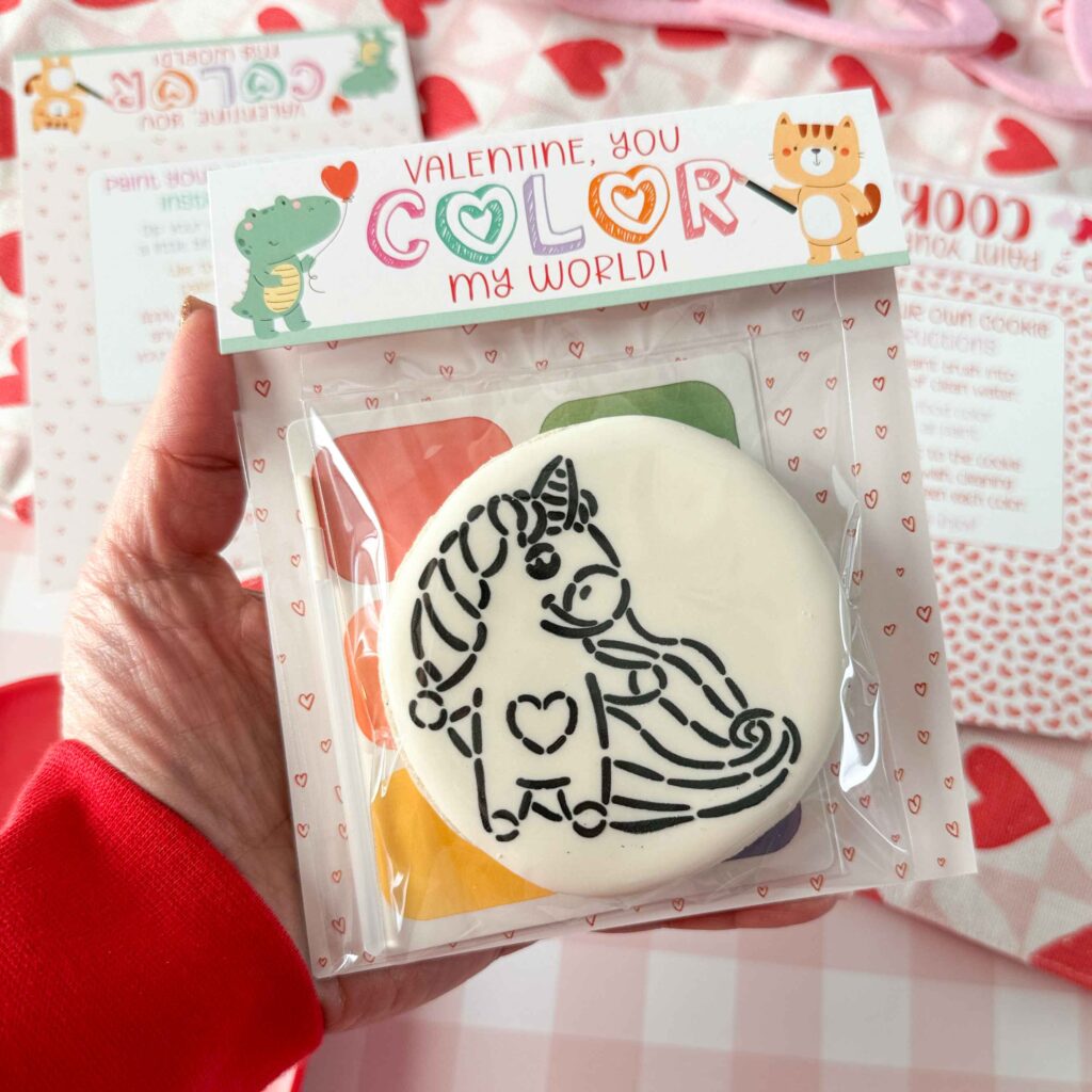 Fold-Over Topper/Backer - Color My World Paint Your Own Cookie ...